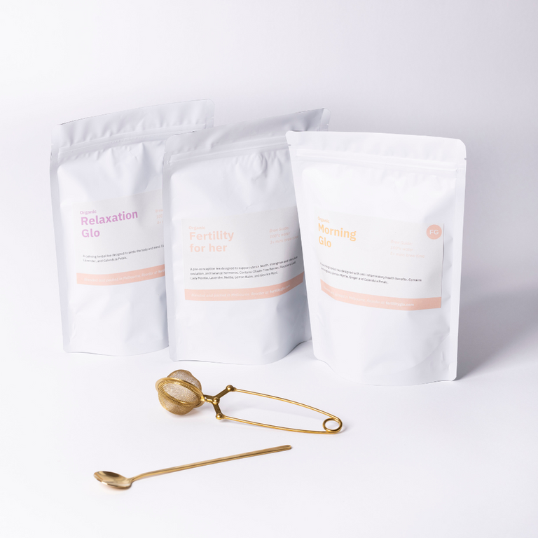 All Natural Fertility Teas & Bundles: Shop Fertility Glo
